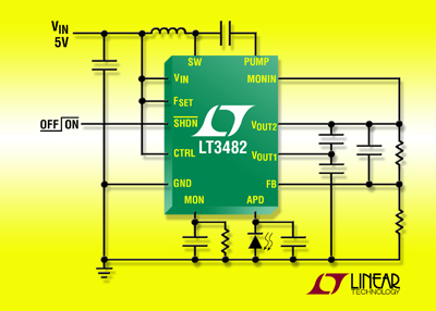 具APD电流监视器的90V 升压型DC/DC转换器-新品-电子工程世界网